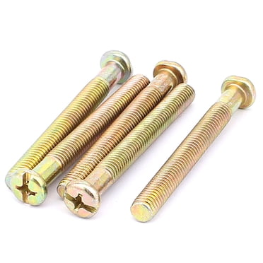Uxcell M8 x 110mm Threaded Hexagon Socket Head Cap Screw Bolt Bronze ...