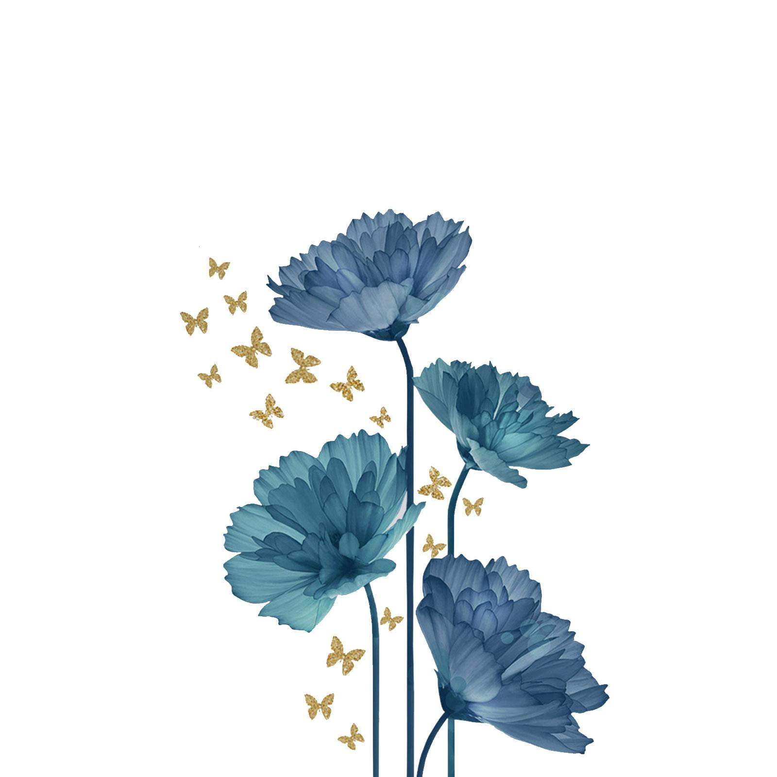 Click here for Simhoa Butterflies Flower Wall Decal Murals Modern... prices