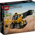 LEGO Backhoe Loader Construction Toys for Kids Ages 7+ with Moving ...