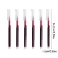 6Pcs Gel Ink Pens, 0.5mm Extra Fine Point Smooth Writing Japanese Quick ...