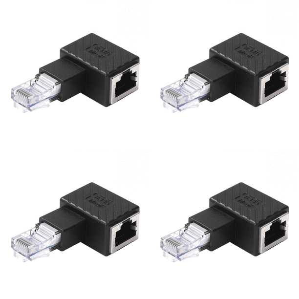 Adaptador Convertidor RJ45 A Conector Red LAN (izquierda) | Bodega ...