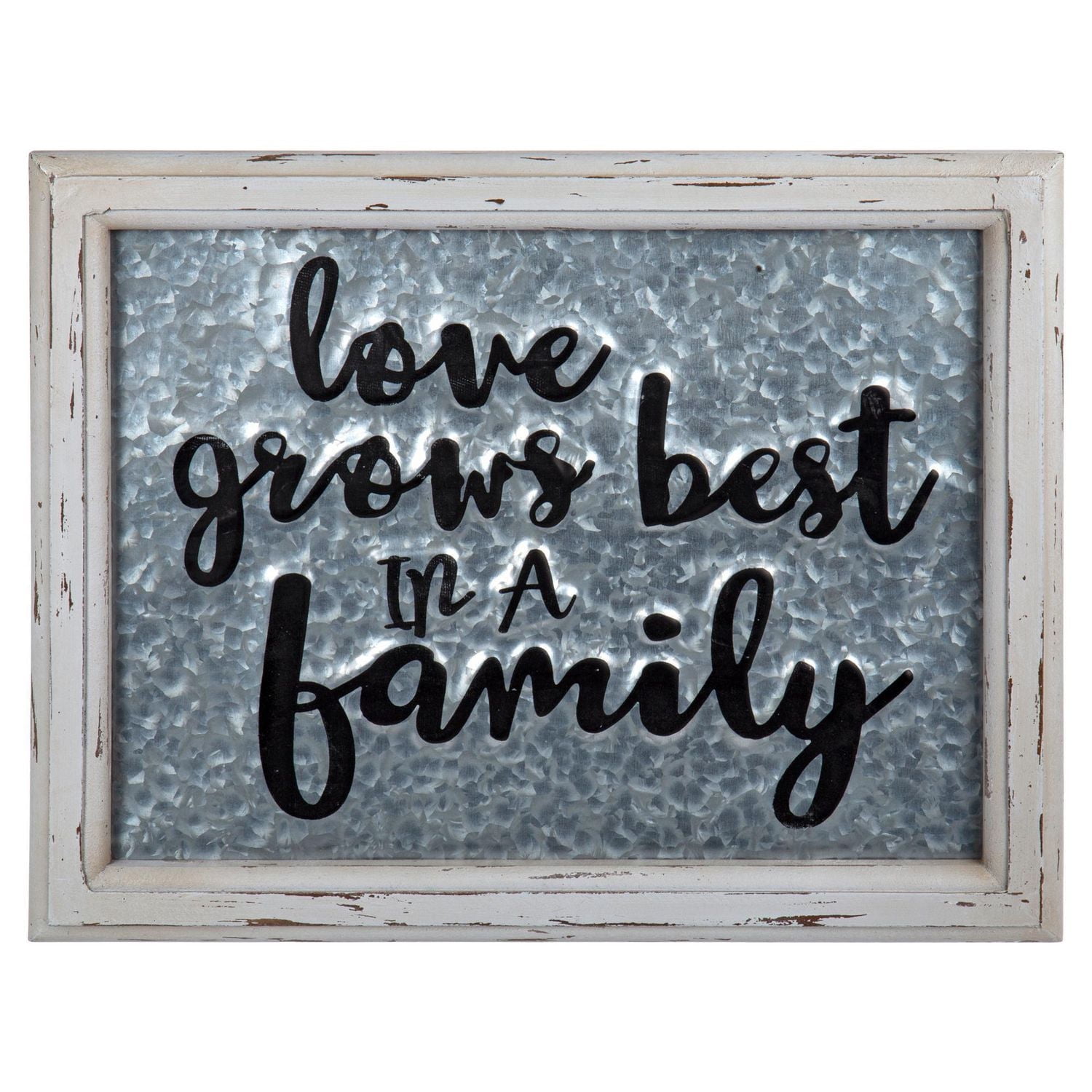 Click here for Truu Design Galvanized Metal Farmhouse Modern Fami... prices