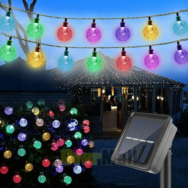 String Lights Fence