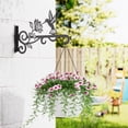 2-Pack Aesthetic Plant Hangers Outdoor – 10 Inch Metal Hanging Bracket ...