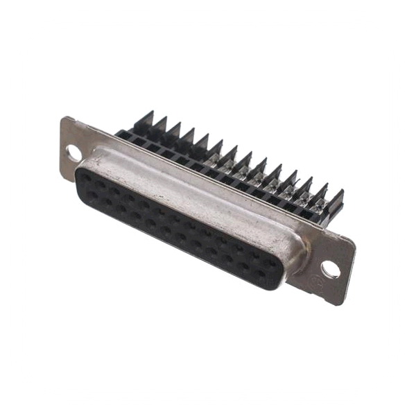 IEC DB25F-IDC DB25 Female IDC Connector with Side Termination - Walmart.com