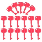 TOYMYTOY 20Pcs Alarm Button Reset Keys Red Plastic Panel Switch Reset ...
