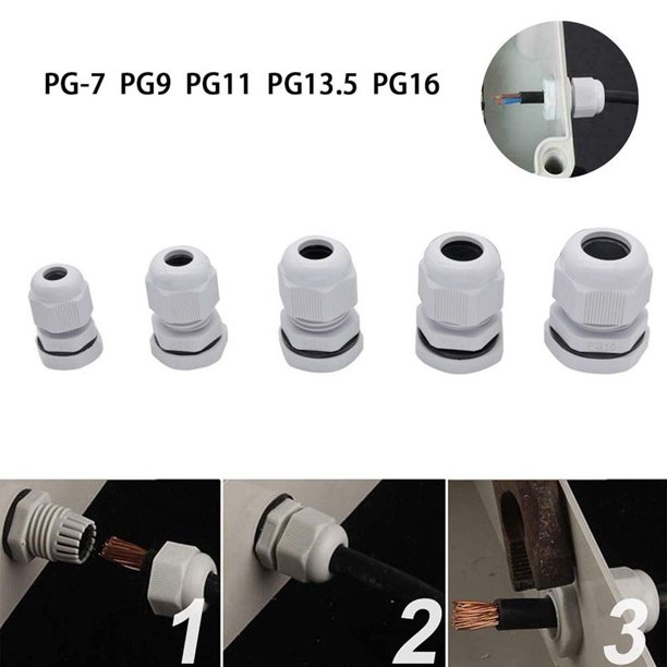 25 Pieces Of Cable Gland Environmental Protection Cable Gland Cable ...