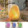 Sharper Image® Himalayan Salt Crystal LED Color Changing Lamp, Anti ...