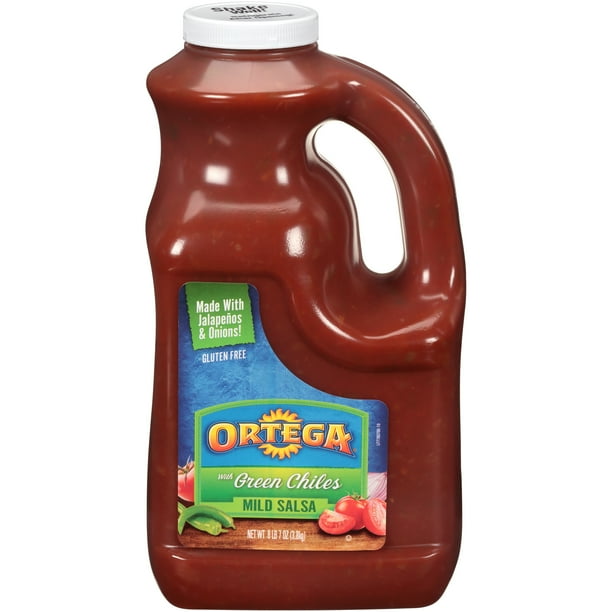 Ortega Salsa with Green Chile, 1 Gallon -- 4 per case. - Walmart.com