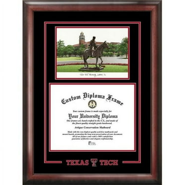 Texas Tech University 11" x 14" Tassel Box and Diploma Frame - Walmart.com