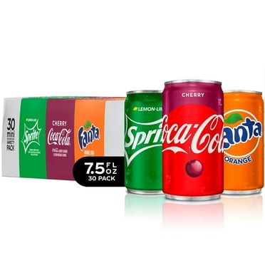 Pepsi Soda, 7.5 Ounce Mini Cans, 10 Pack - Walmart.com