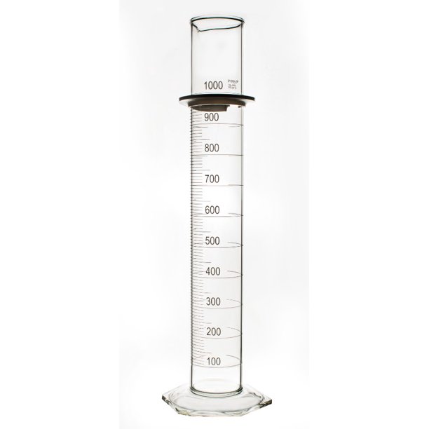 PYREX Single Metric Scale, 1L Graduated Cylinder, TC 3022-1L - Walmart.com