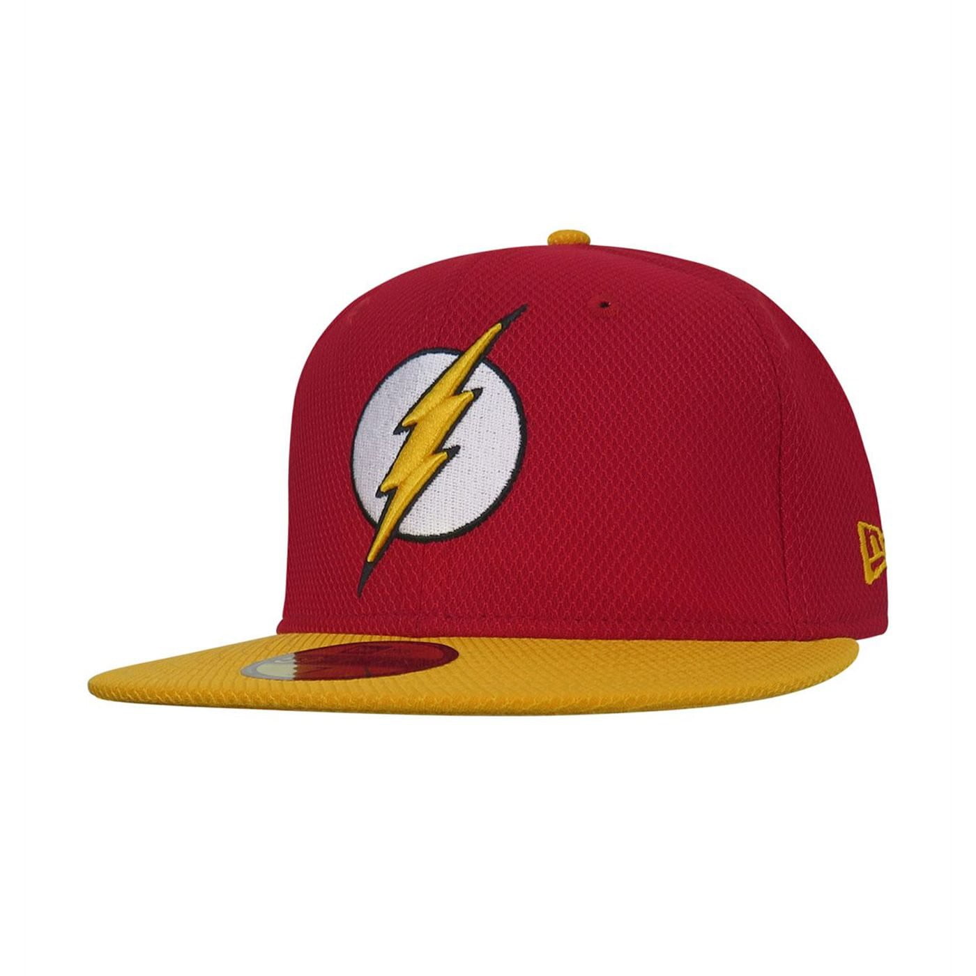 Flash Symbol Red 59Fifty Hat-7 1/2 Fitted - Walmart.com