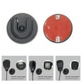 Universal Ham CB Radio Microphone Mic Hanger Holder Adhesive Mount W ...