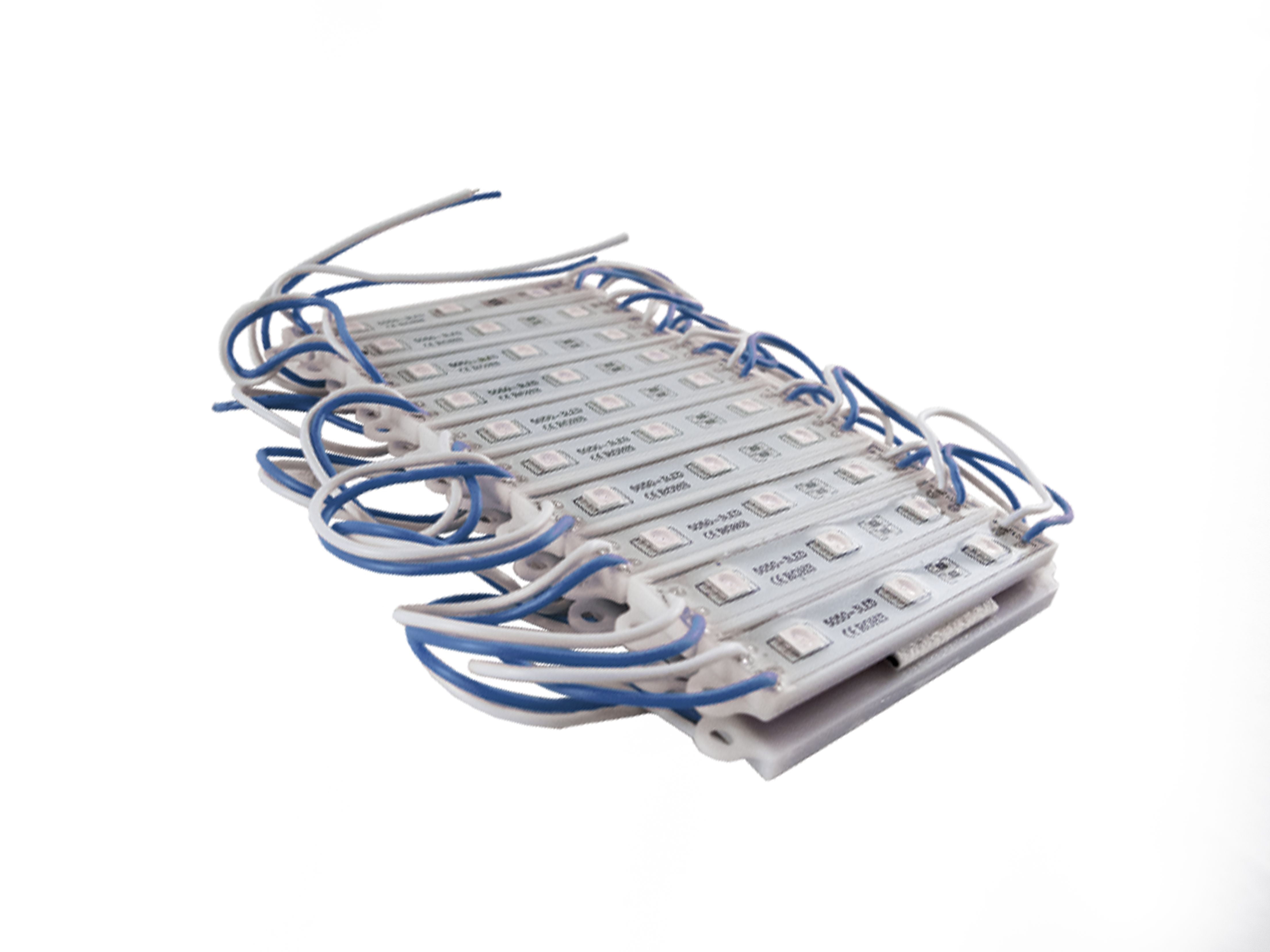 LED Pod Strip Light Kit 9ft 20 Module Blue - Walmart.com