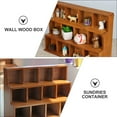OHOIOLLA Wood Storage Racks Vintage Style 1Set 15X10.6X5.1In - Walmart.com