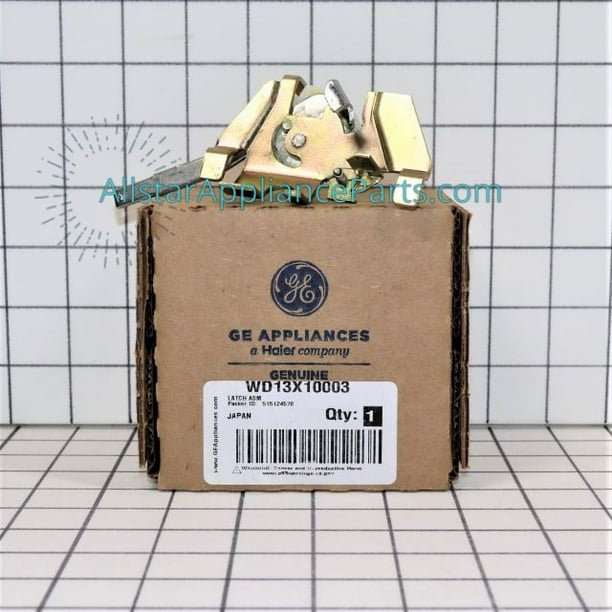 GE Dishwasher Door Latch Assembly WD13X10003 - Walmart.com