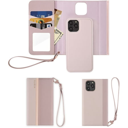 HABITU [Folio Collection 2022] Eris Tri-Fold Pink Wallet Case for ...
