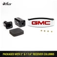 Bully Hitch Cover GMC, Officially Licensed, Universal 1-1/4 & 2 Inches ...