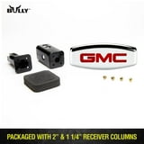 Bully Hitch Cover GMC, Officially Licensed, Universal 1-1/4 & 2 Inches ...
