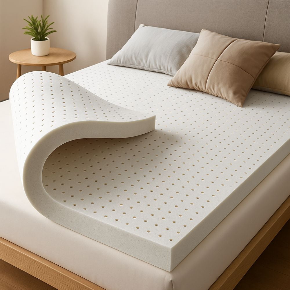 Foam Canada 2" Twin XL (38" x 80") Size Organic Latex Mattress Topper ...