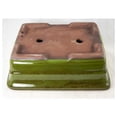 Rectangular Moss Green , Cactus, Pot 10x 8x 3.25 Tray Mesh - Walmart.com