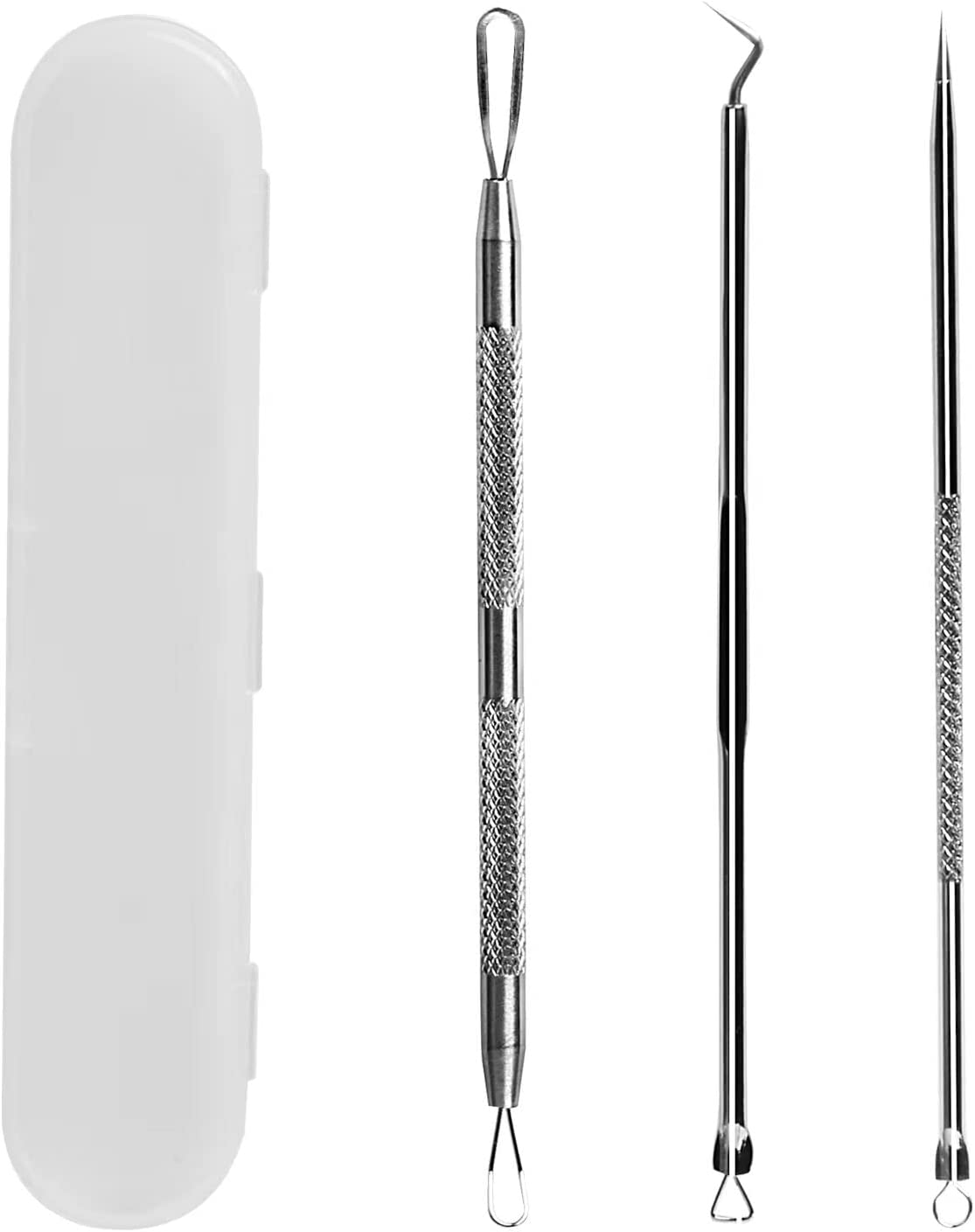 Stainless Steel Pimple Extractor, Blackhead Remover, Comedones ...