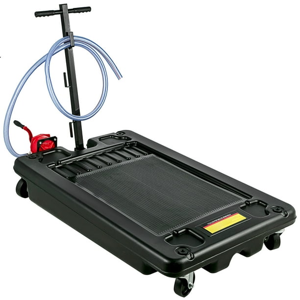 BENTISM Low Profile Oil Drain Pan Portable Oil Drain Pan 17 Gallon for ...