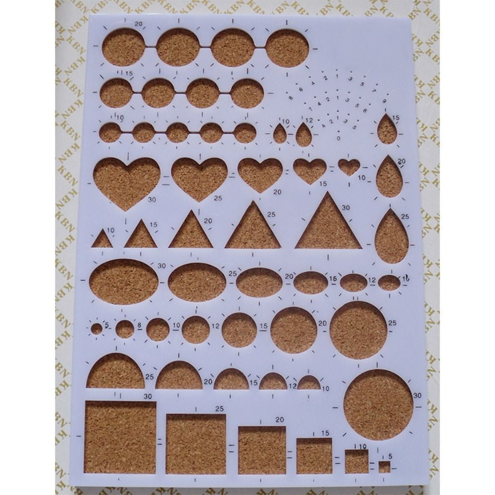 Funny Art Paper-Rolling Corkboard Template Paper Quilling Tool Paper ...