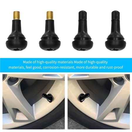 10 Pieces Car Exterior Portable Tire Valve Exterior Portable Automotive ...