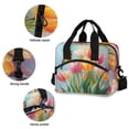 ALAZA Bird Tulip Flowers Insulated Lunch Box Large Reusable Cooler Bag ...