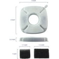 12 Pack Cat Water Filters, Compatible with VEKEN® 95oz/2.8L Fountain ...