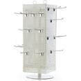 Counter Pegboard Spinner Rack, Magnetic, 28"H (White Steel) (MD4PCTWH ...