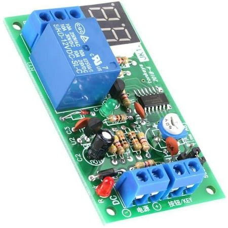 Countdown Led Display Reliable 12V Timer Switch, Relay Switch, Time ...