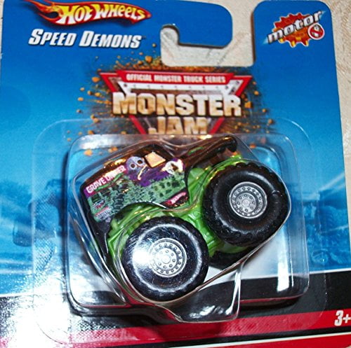 Hot Wheels Monster Jam GRAVE DIGGER Speed Demons Collectible Truck ...