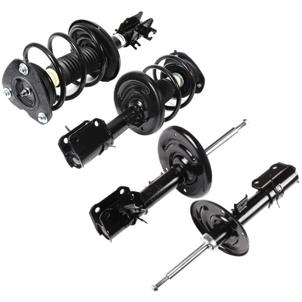 Eccpp Complete Struts Front And Rear Pair Strut Spring Assembly Shock