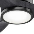 52in Park View Ceiling Fan in Matte Black with LED Light Kit - Walmart.com