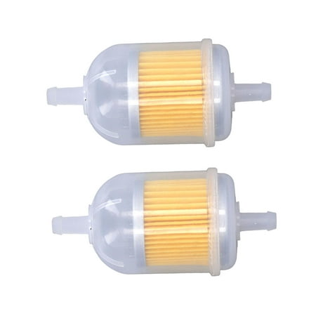 Fuel Filter, 2PCS Compatibility Gasoline Engine Filter Plastic Housing ...