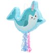 Shark Pinata Mini, Ocean-Themed Party Decor, Shark Birthday Decorations ...