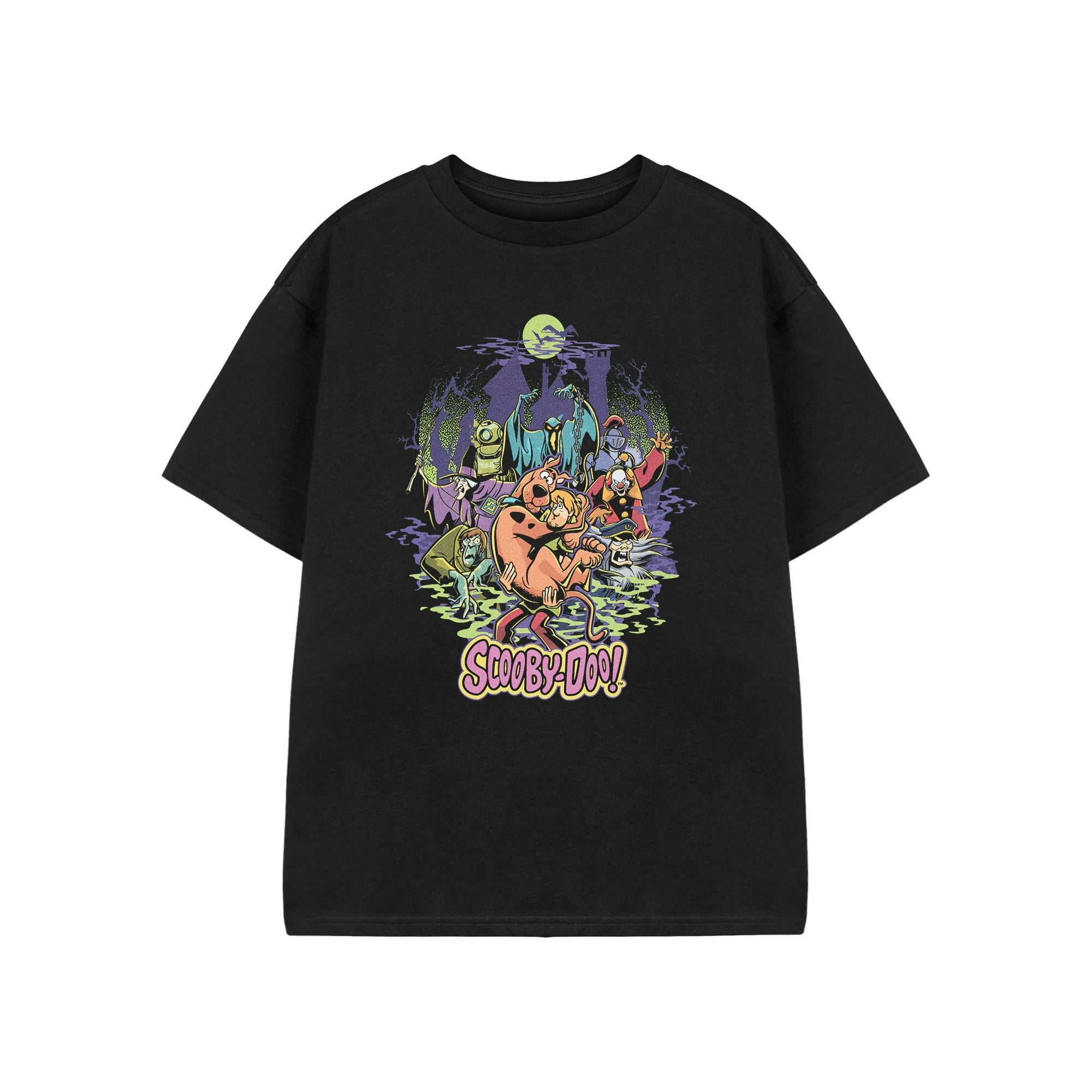 Click here for Scooby-Doo Scooby Doo Unisex Kids Black Short Slee... prices