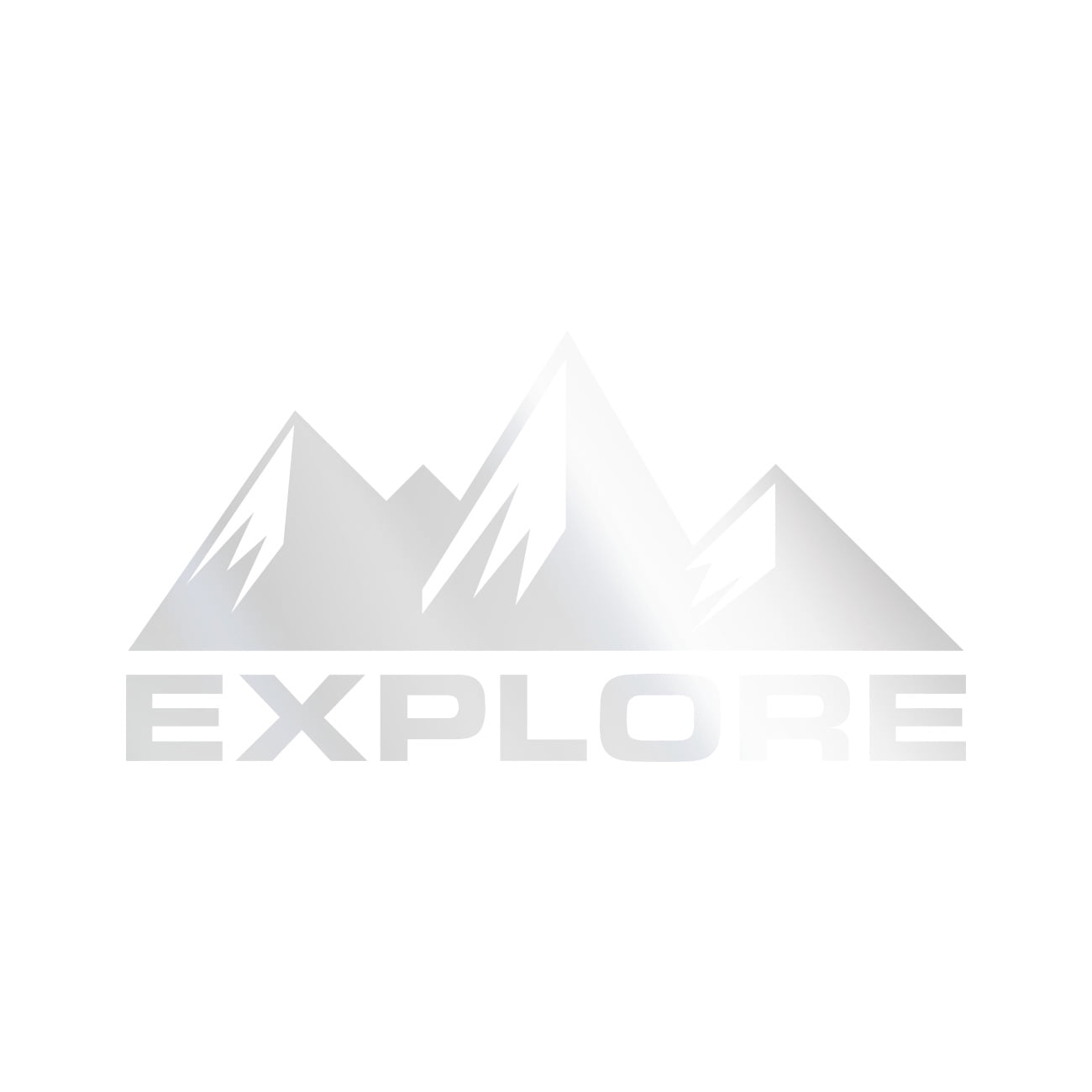 Mountains Explore Sticker Decal Die Cut - Self Adhesive Vinyl ...
