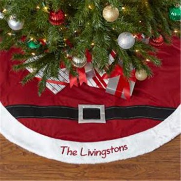 Vickerman 72" Plush Red Velvet Christmas Tree Skirt - Walmart.com