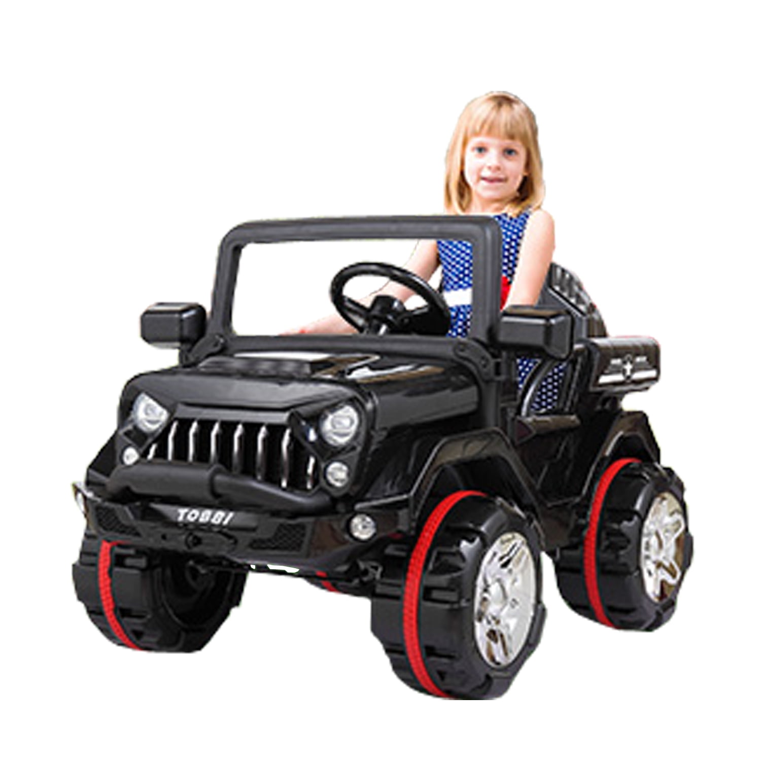 UWR-Nite Ride On Truck with Remote Control, 4 Wheels 12V Battery ...