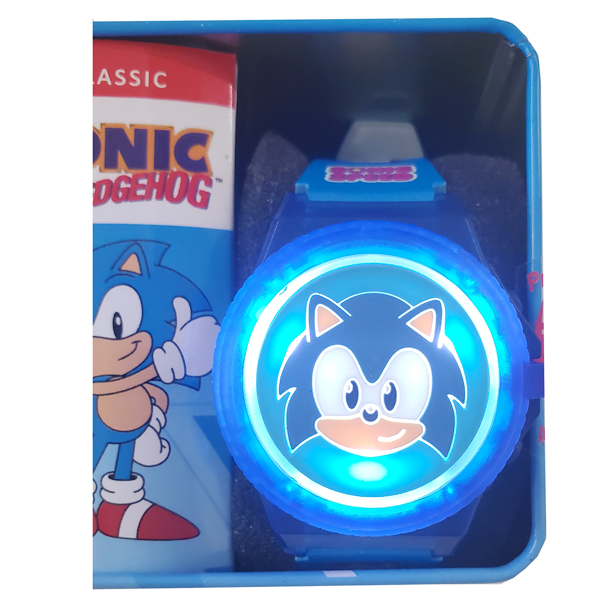 Buy Sonic The Hedgehog Blue Flashing Watch Online at Lowest Price in ...