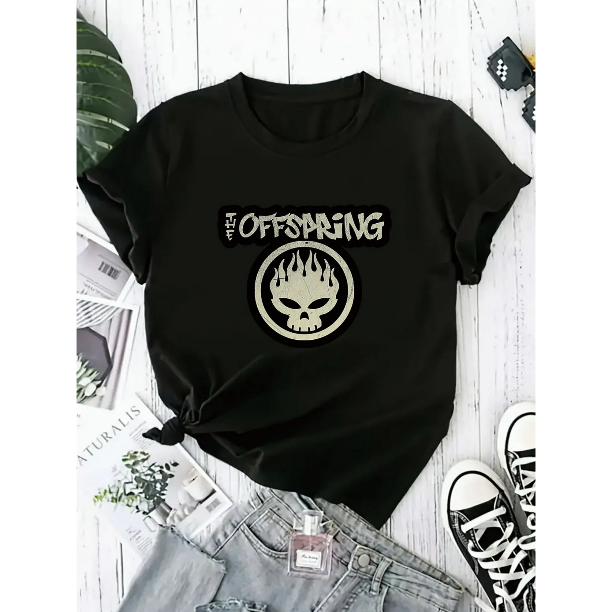 Click here for Generic The Offspring Vintage Plus-Size Casual T-S... prices