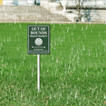 Ymaotrade Out Of Bounds No Ball Retrieval Private Property Yard Sign ...