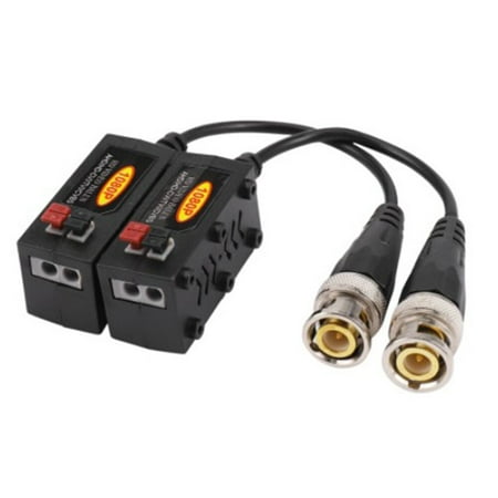 Video Balun Transceiver 4 Pairs 1080P AHD/TVI/CVI/CVBS Cable Connectors ...