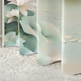 CCTFS 2PCS Curtains Lotus pond reflections Blackout Rod Pocket Curtains ...