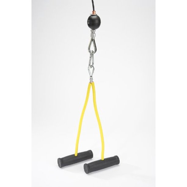 LPG Muscle Pull Force Double Handle Cable Machine Attachment - Walmart ...