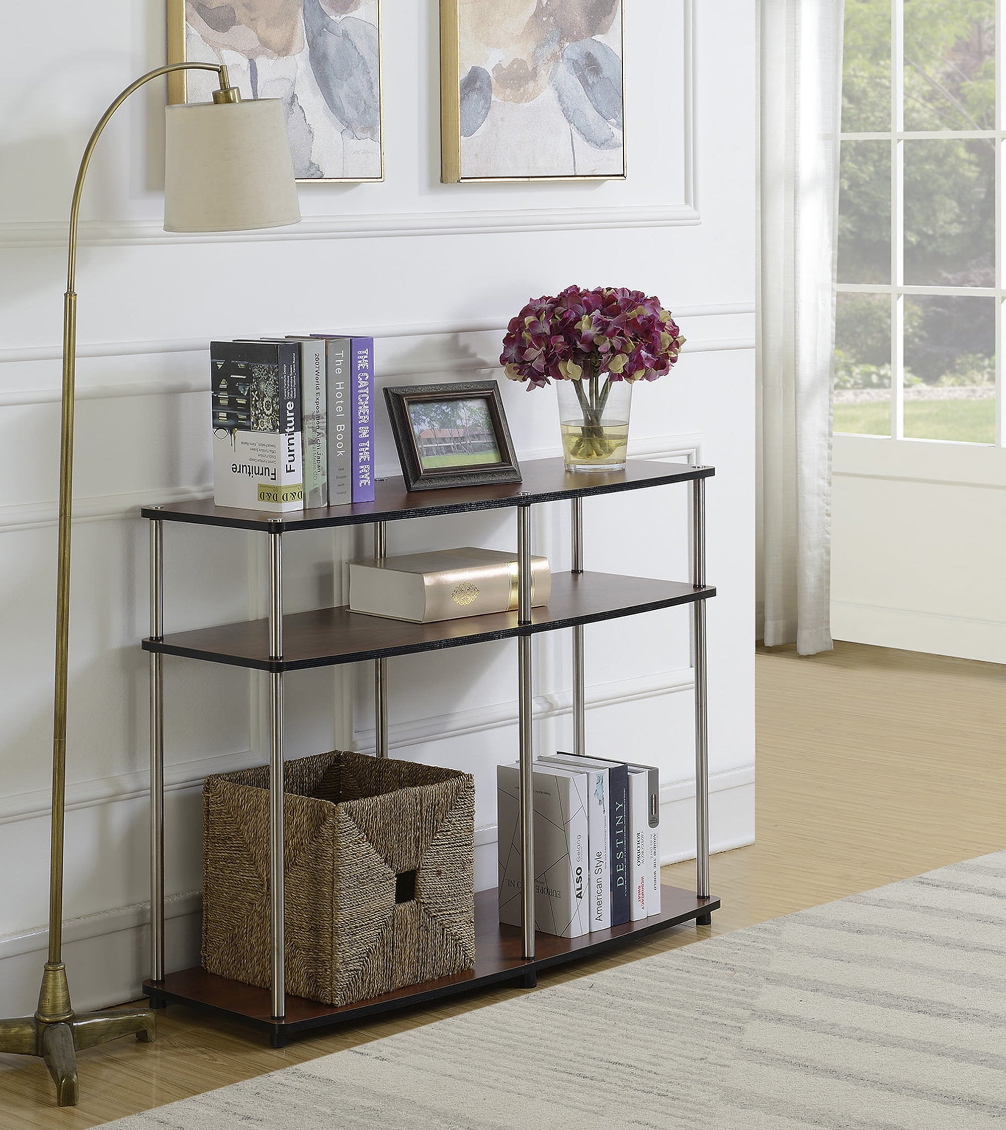Convenience Concepts Designs2Go No Tools Console Table - Walmart.com